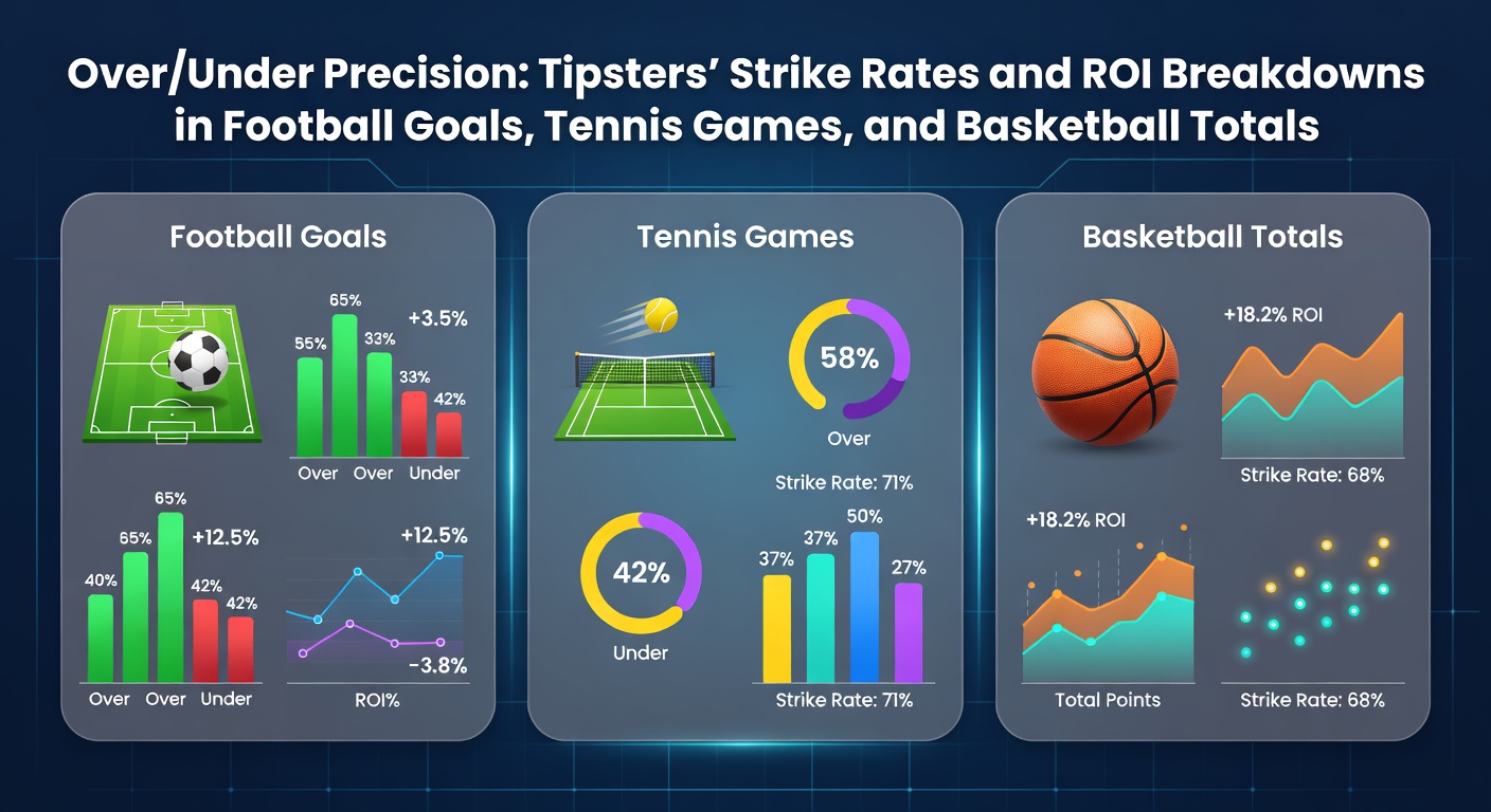 Over/Under Precision: Tipsters' Strike Rates and ROI Breakdowns in ...